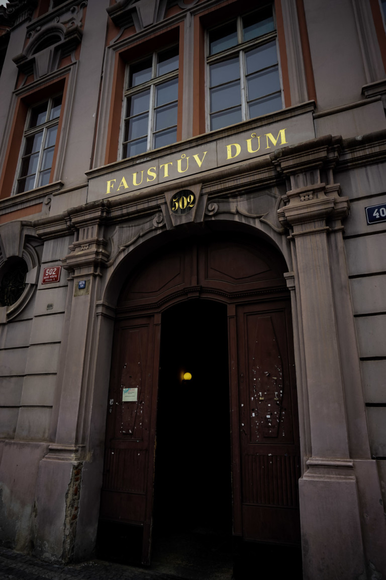 Faust House: The Devil Visited Prague - Amy's Crypt