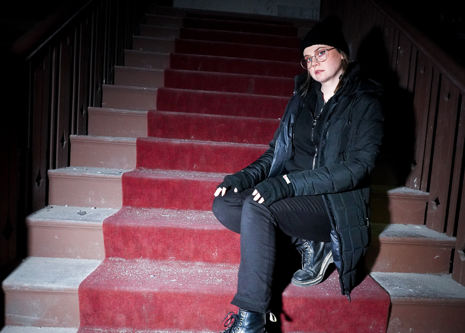 The haunted Indiana State Sanatorium - Amy's Crypt