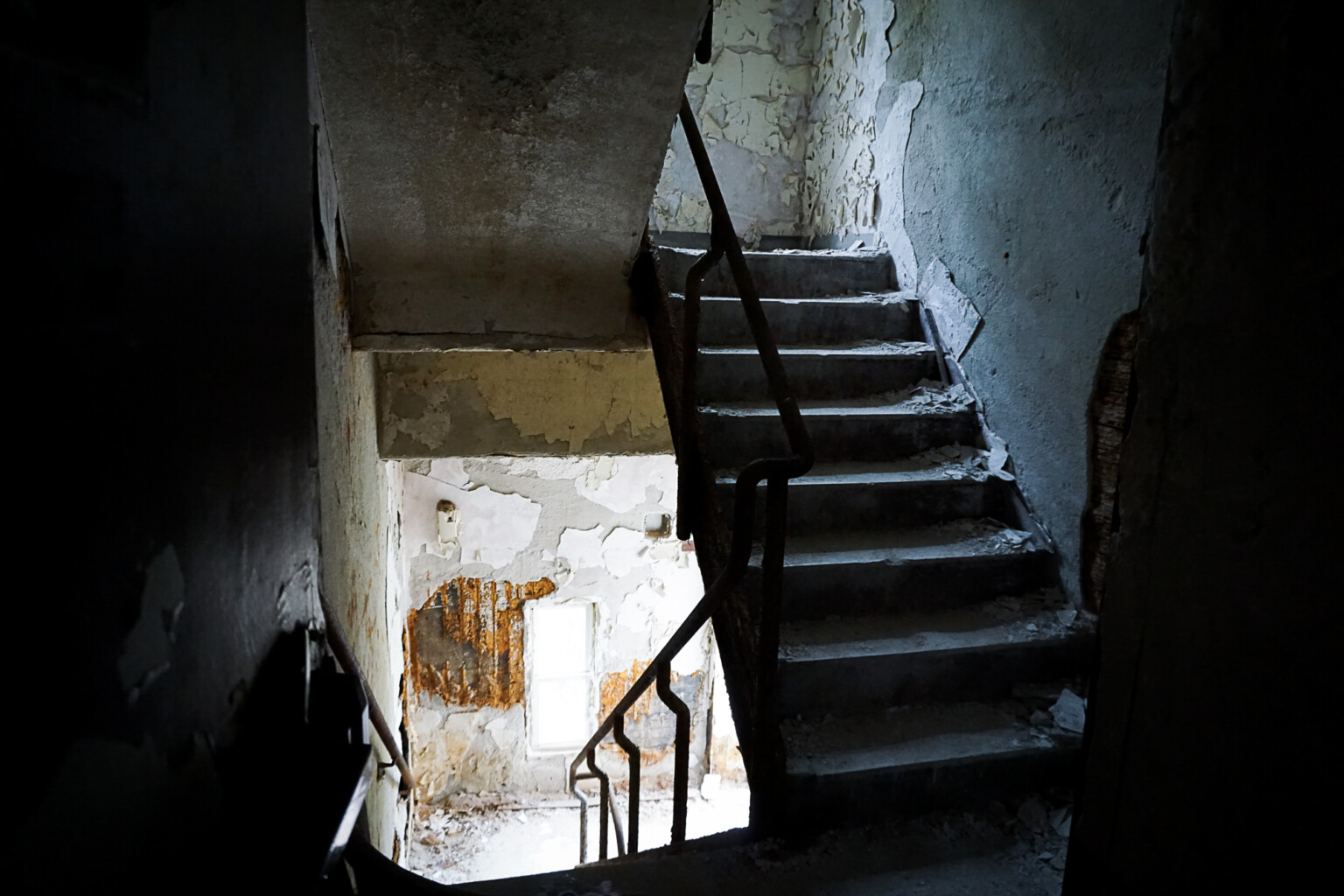The haunted Indiana State Sanatorium - Amy's Crypt